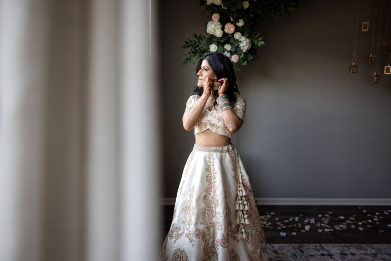 An Intimate Indian Wedding at Home