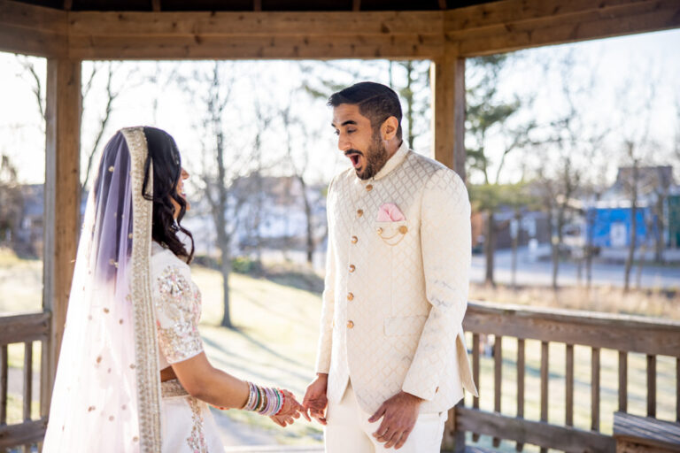 An Intimate Indian Wedding at Home