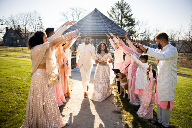 An Intimate Indian Wedding at Home